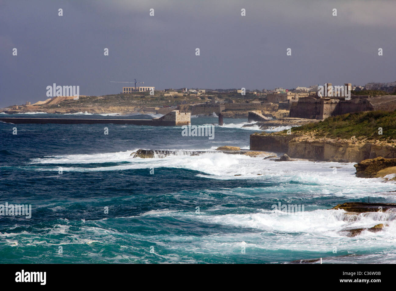 isle of malta mediteranean sea Stock Photo - Alamy