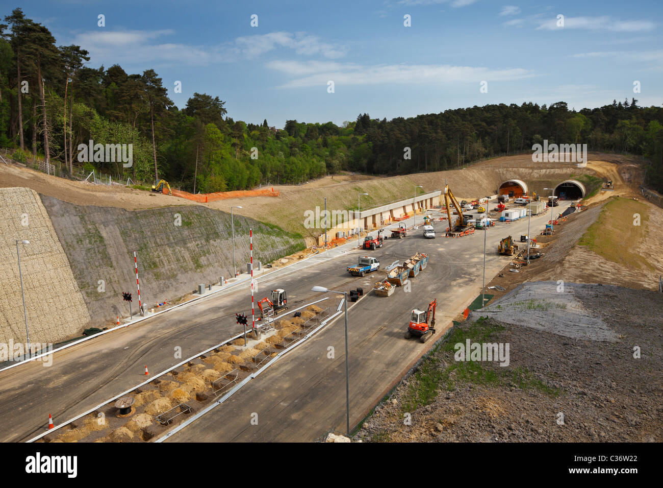 Highway tunnel construction High Resolution Stock Photography and ...