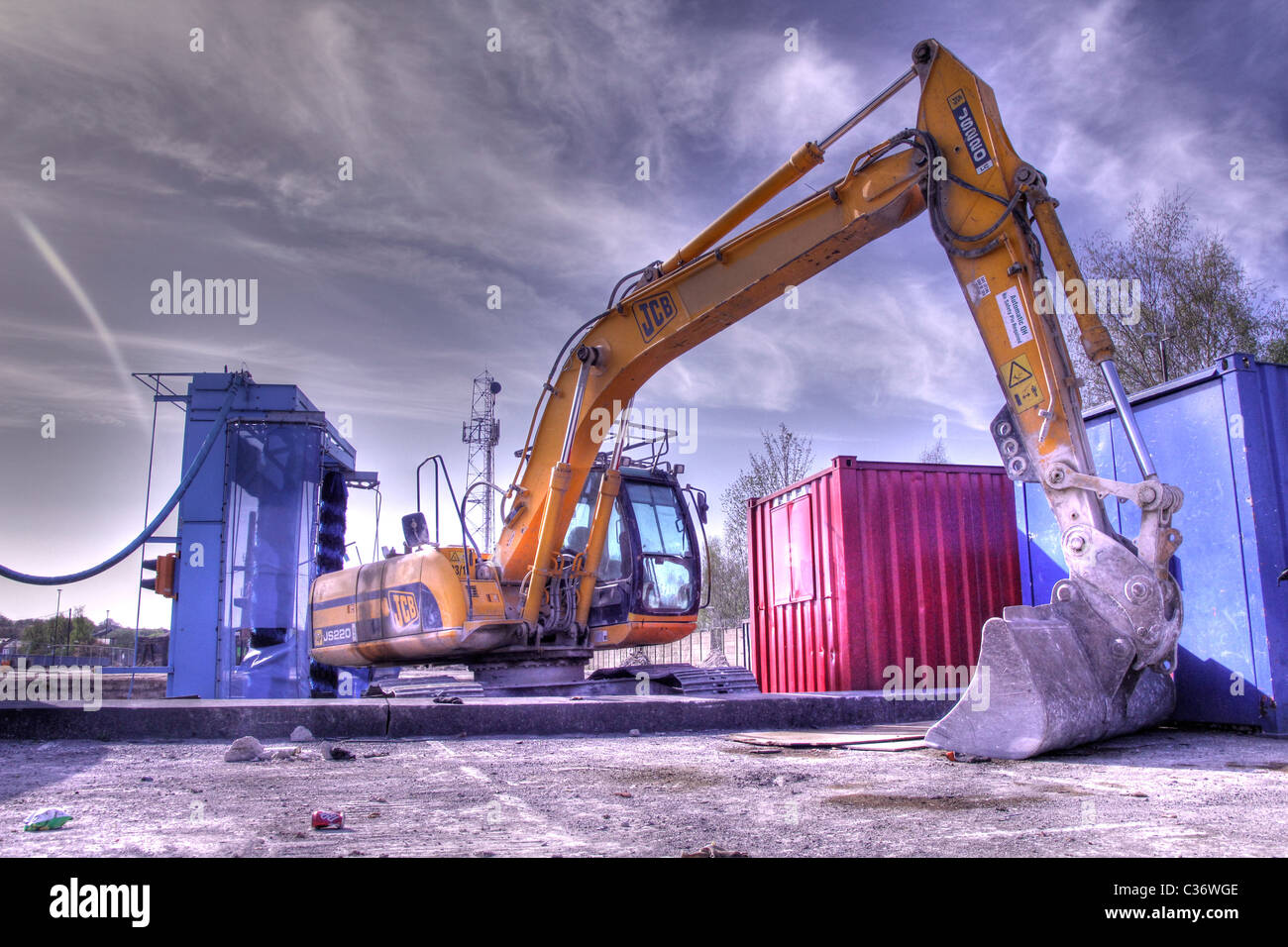Jcb digger hi-res stock photography and images - Alamy
