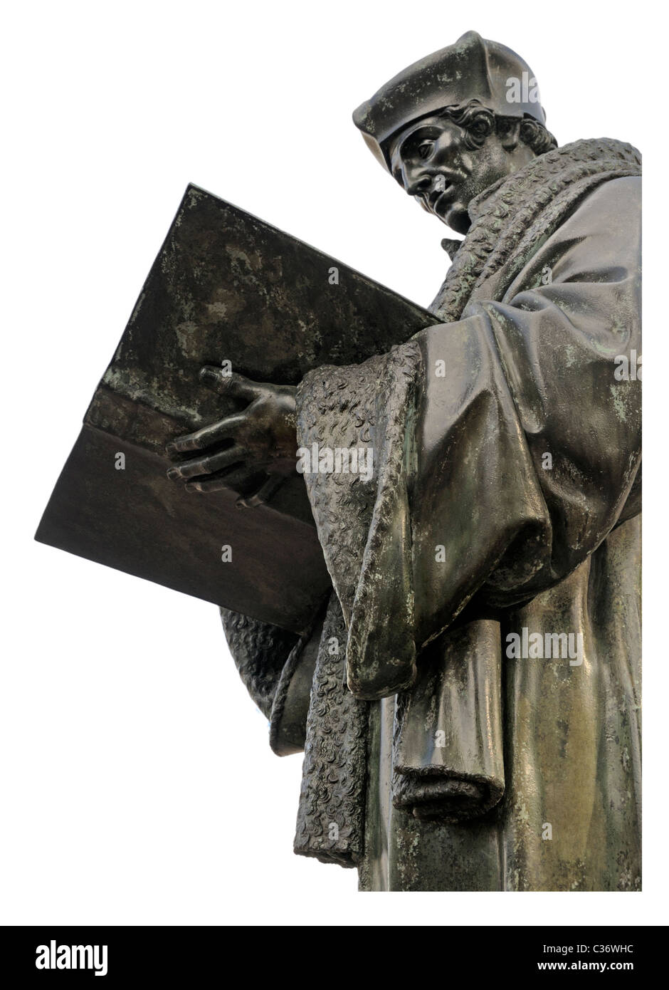 Statue of erasmus rotterdam Cut Out Stock Images & Pictures - Alamy