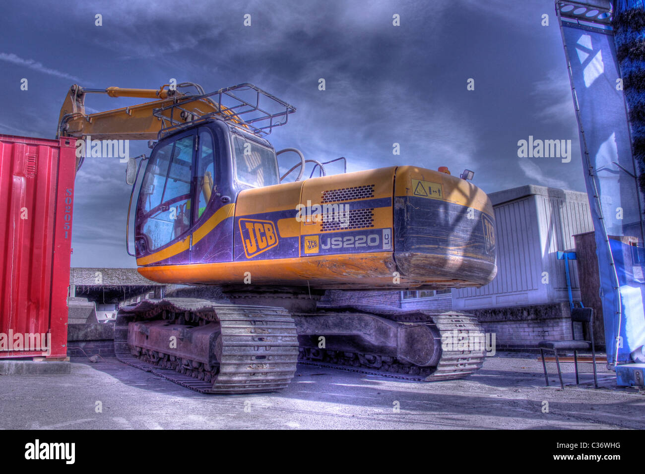 Jcb digger hi-res stock photography and images - Alamy