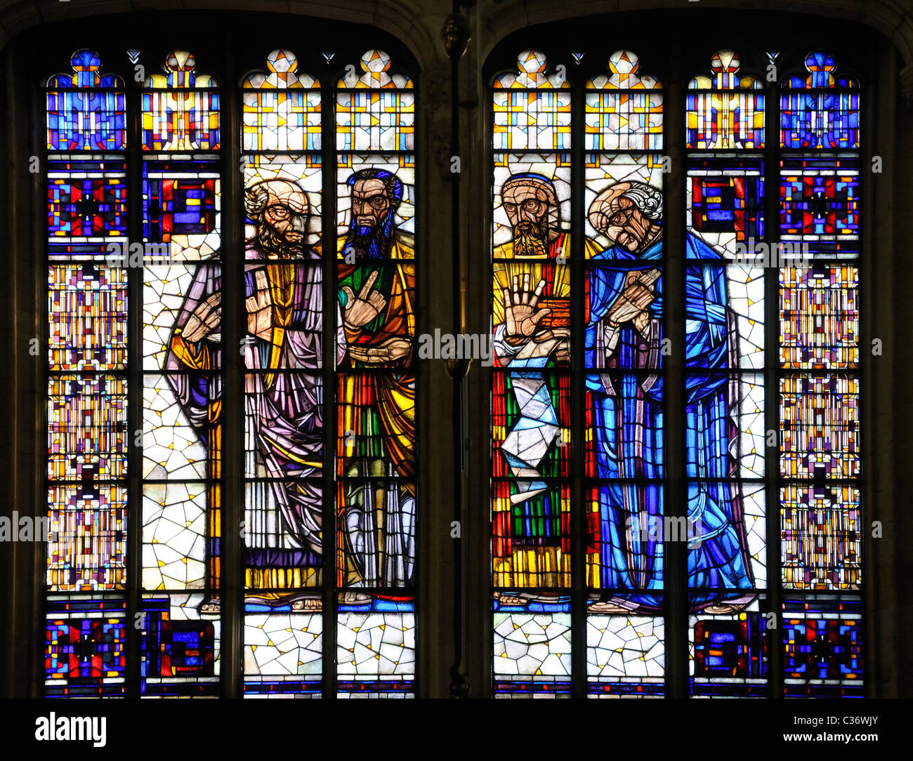 Modern Stained Glass Windows In Cathedrals