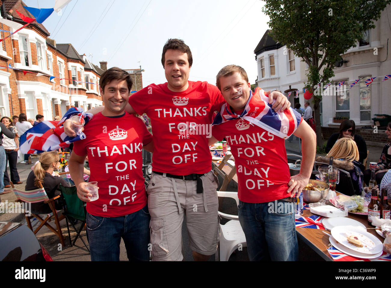 Royal wedding street party hi-res stock photography and images - Alamy
