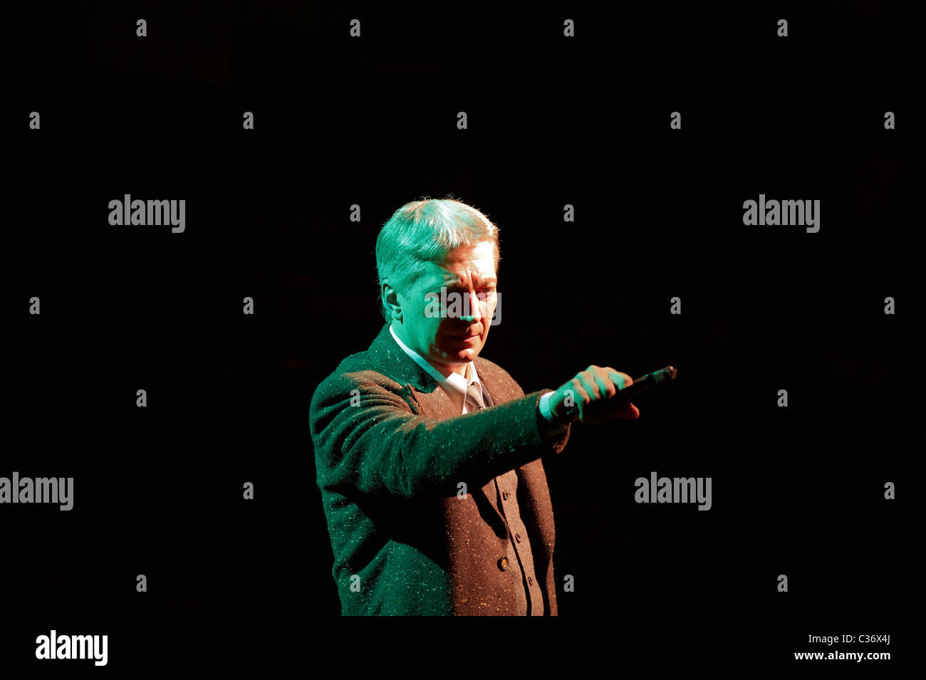 The play "The Man from the USSR Stock Photo - Alamy