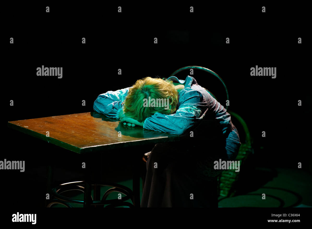 The play "The Man from the USSR Stock Photo - Alamy