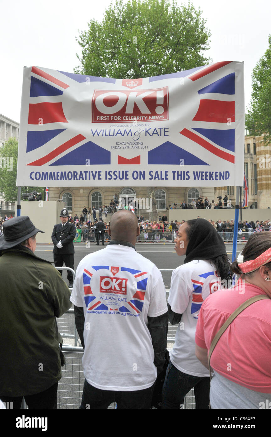 William and Kate Royal Wedding 29th April 2011 Stock Photo - Alamy