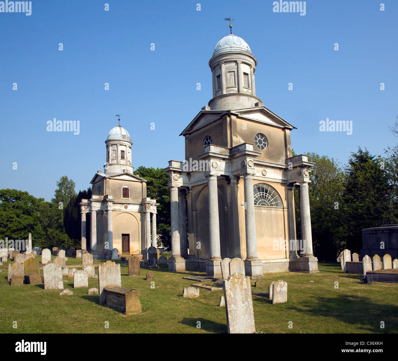 Mistley Towers Essex England Stock Photo - Alamy