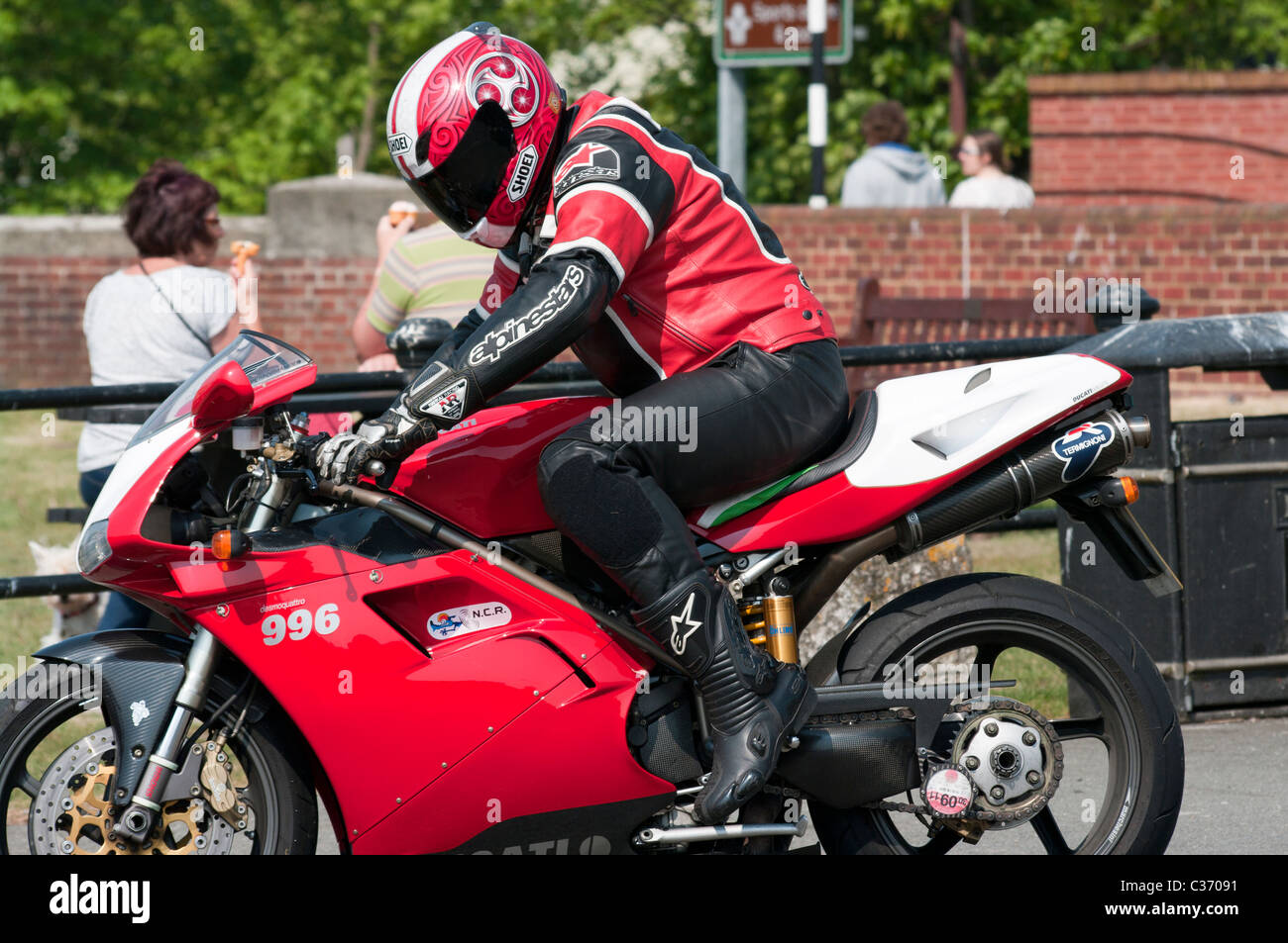 Riding a ducati hi-res stock photography and images - Alamy