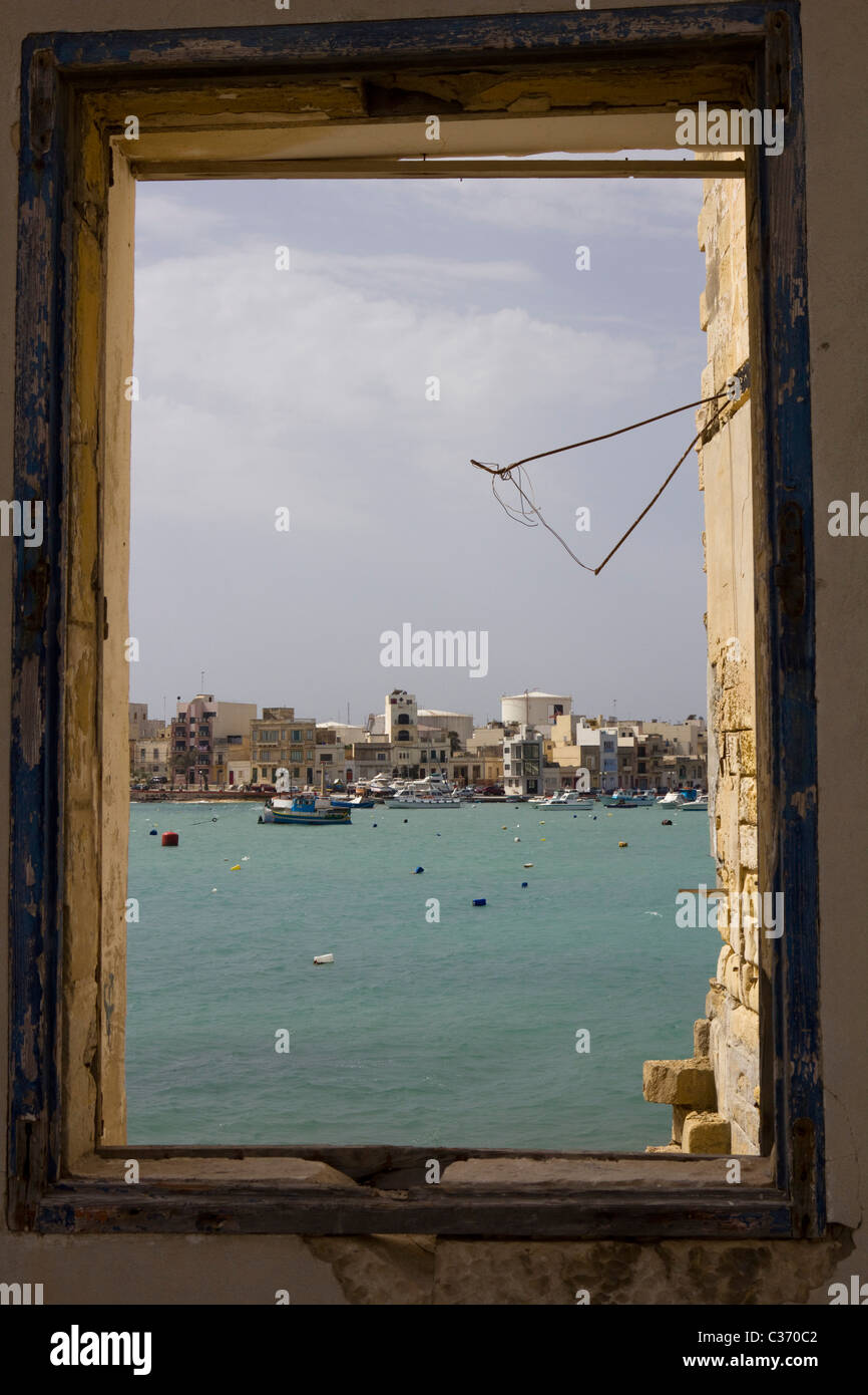 Birzebbugia pretty bay isle of malta Stock Photo - Alamy