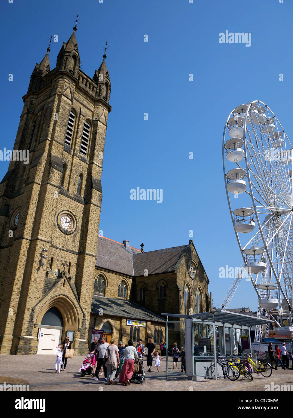 St johns church blackpool lancashire hi-res stock photography and ...
