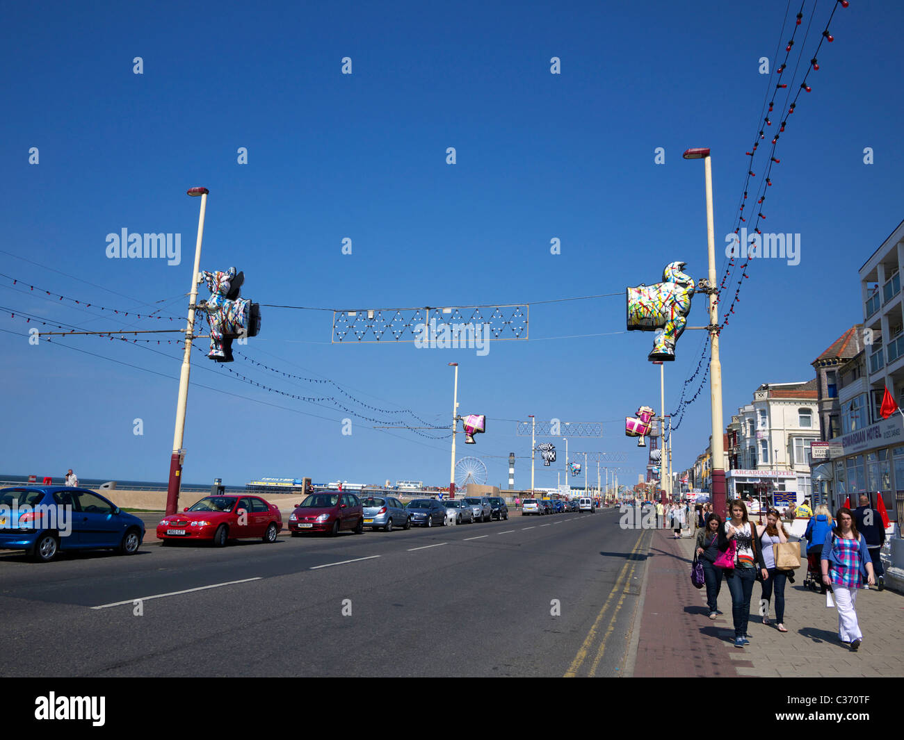 Blackpool street hi-res stock photography and images - Alamy