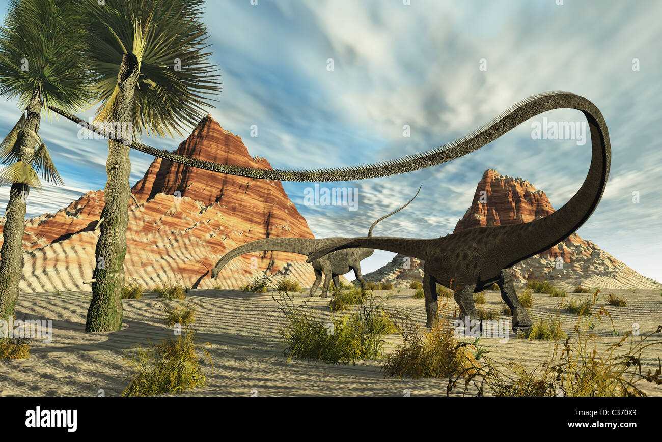 Diplodocus Walking With Dinosaurs