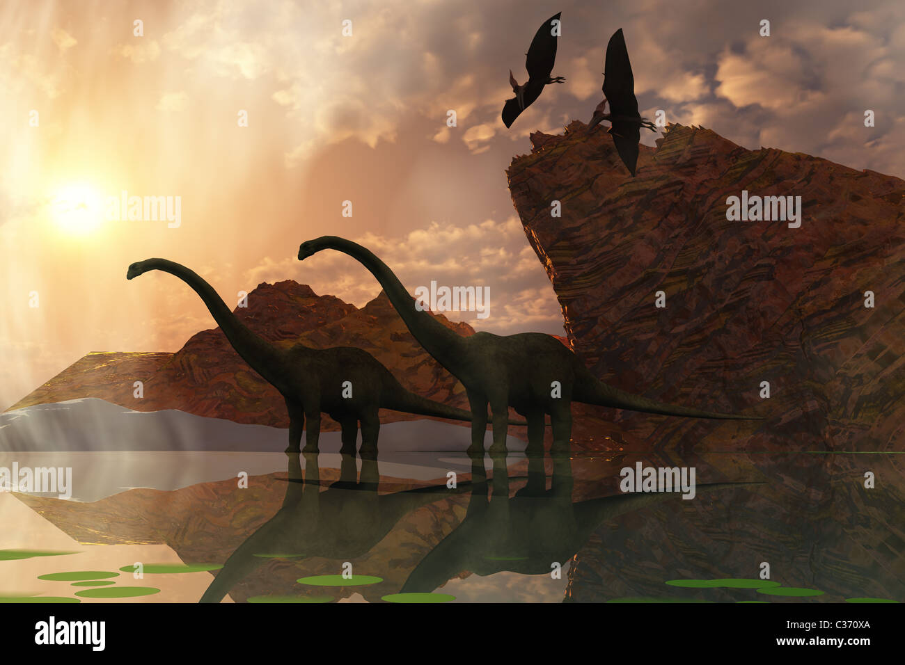 Pterodactyl hi-res stock photography and images - Alamy