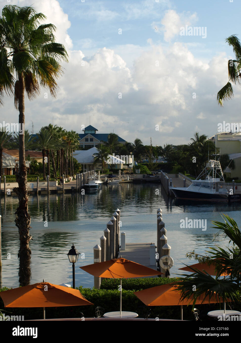 Marina Village Dock Stock Photo - Alamy