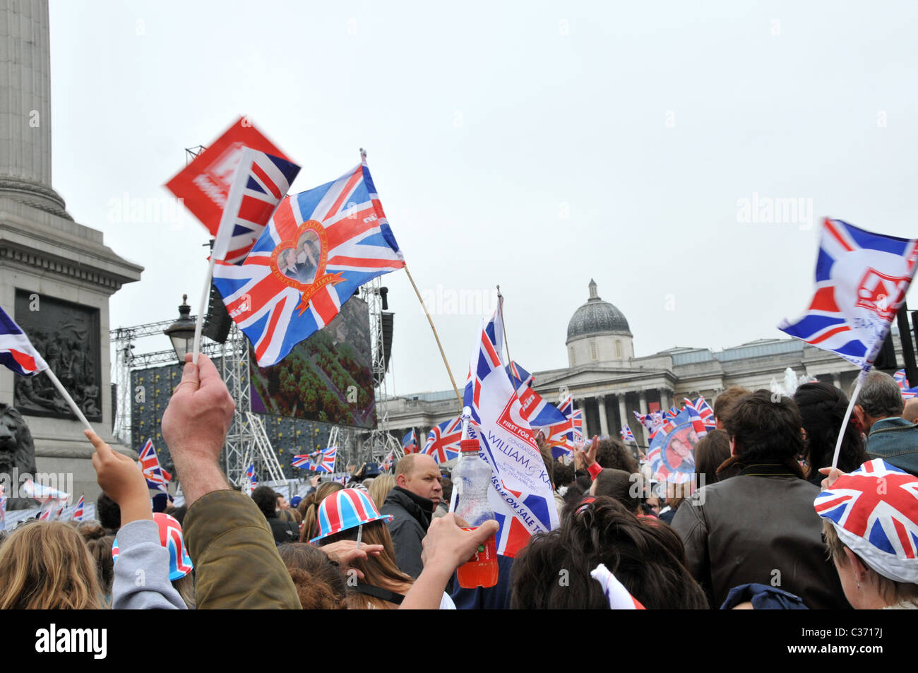 William and Kate Royal Wedding 29th April 2011 Stock Photo - Alamy
