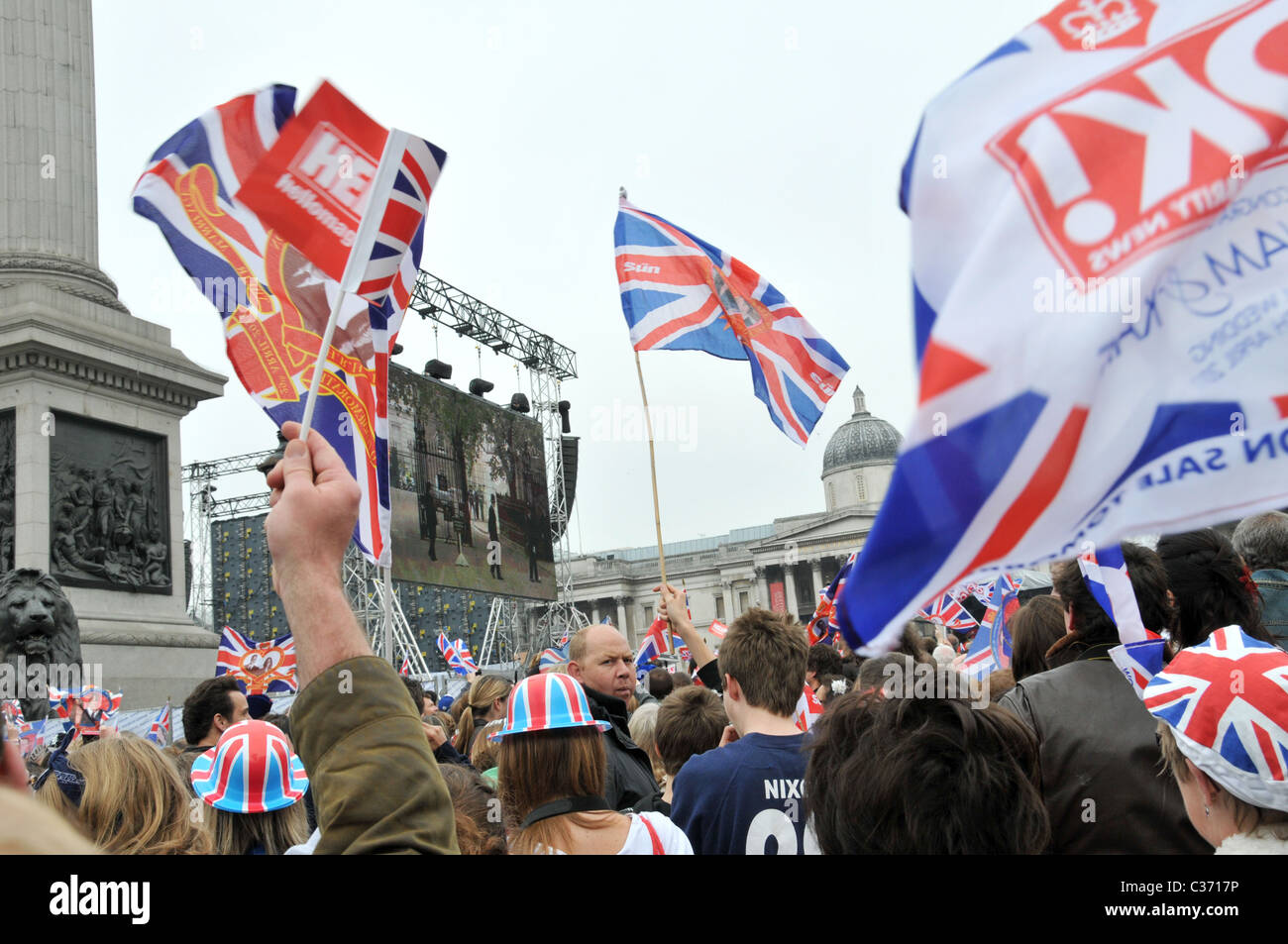 William and Kate Royal Wedding 29th April 2011 Stock Photo - Alamy