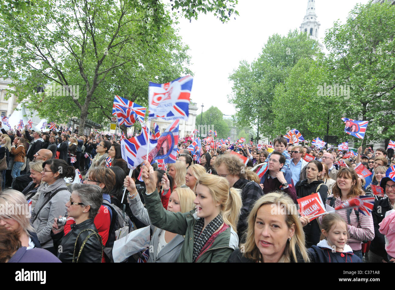 William and Kate Royal Wedding 29th April 2011 Stock Photo - Alamy