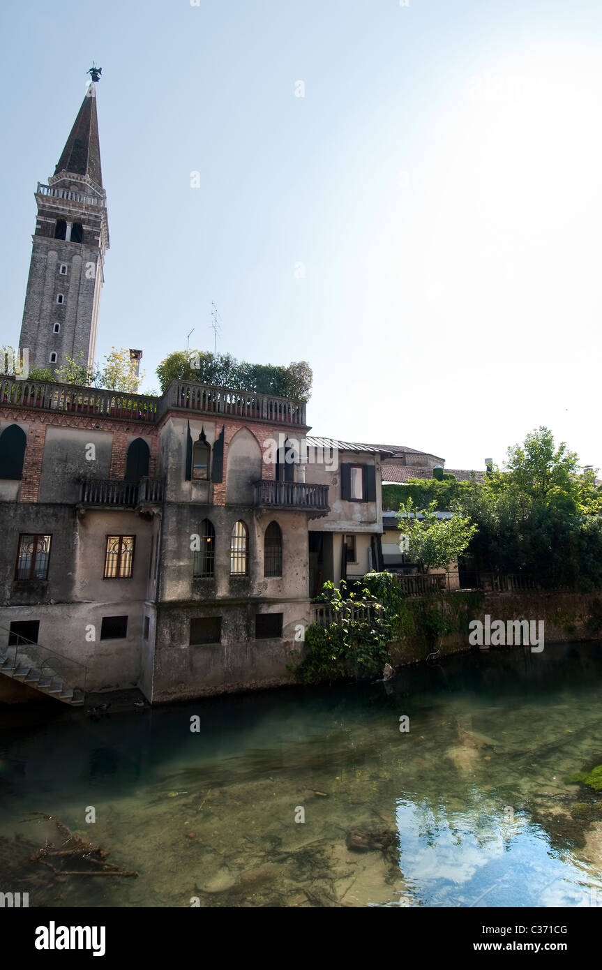 Livenza river in Sacile Stock Photo - Alamy