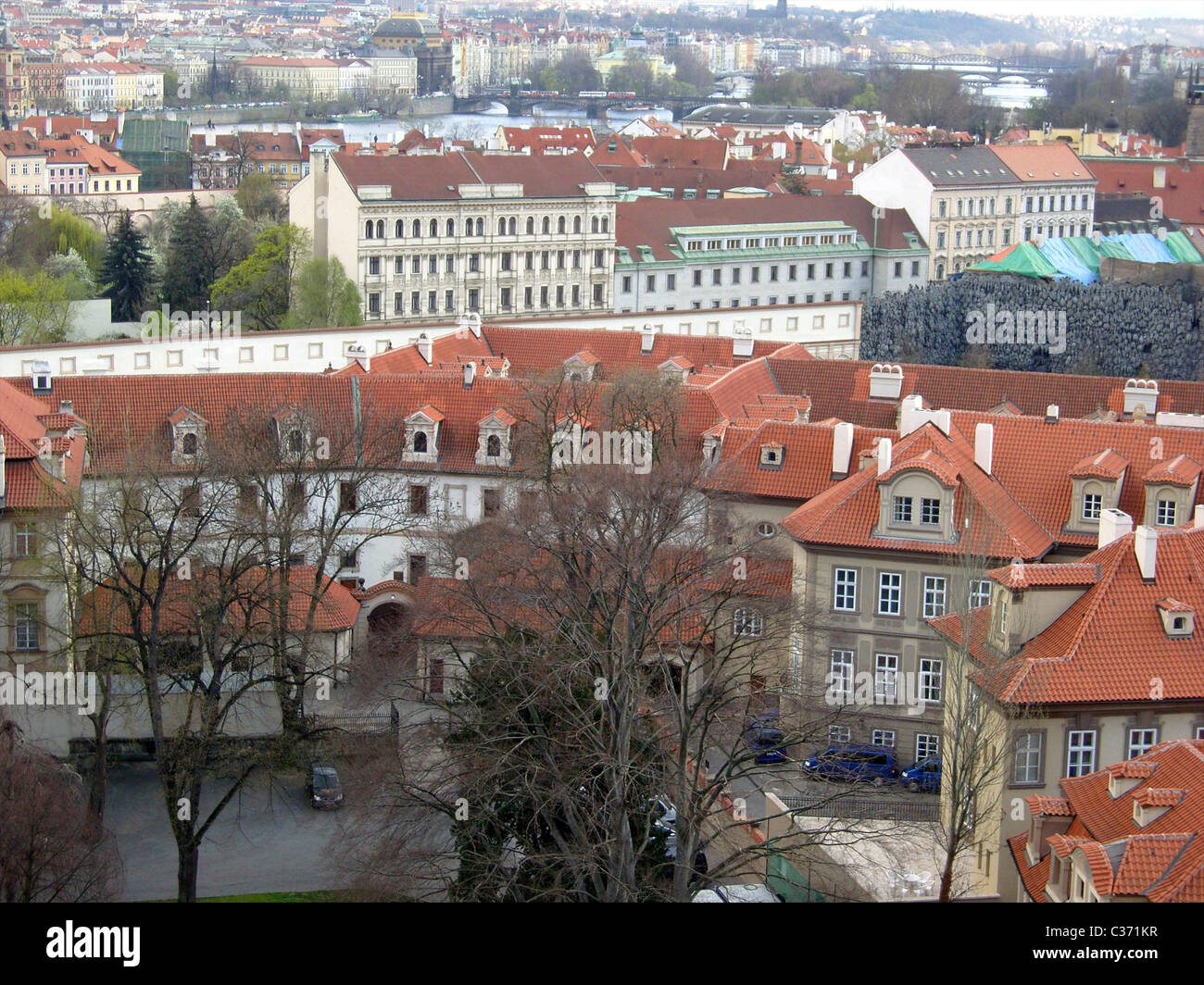 Traditional buildings. Streets in Prague. Tourist attraction Stock ...