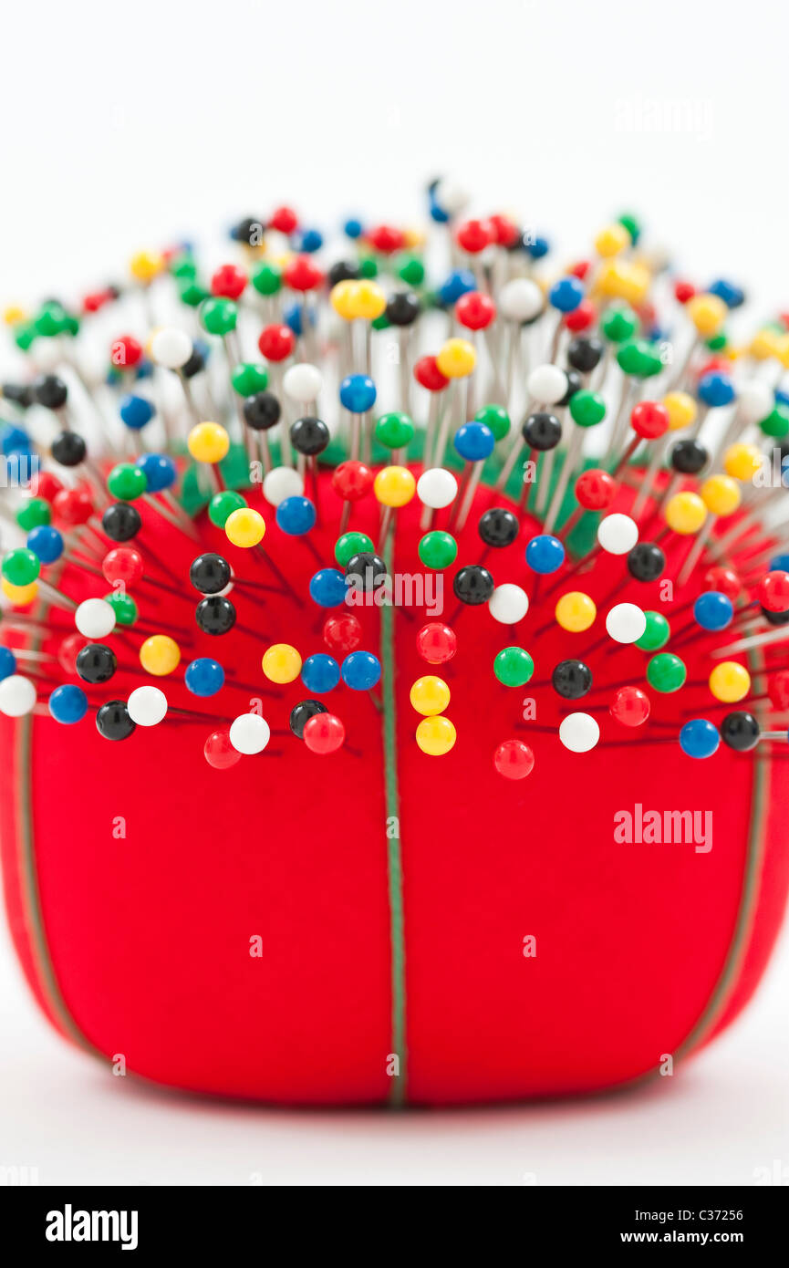 Pins cushion hi-res stock photography and images - Alamy