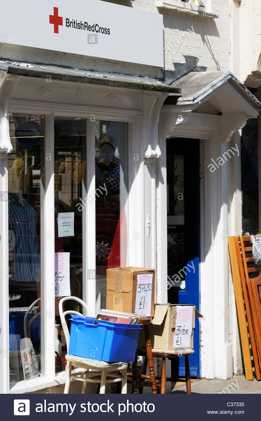 British Red Cross Shop High Resolution Stock Photography and Images - Alamy