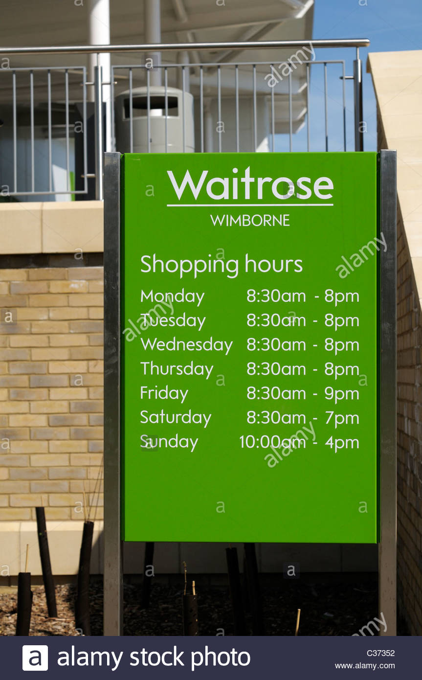 Wimborne Minster Information Sign High Resolution Stock Photography and ...