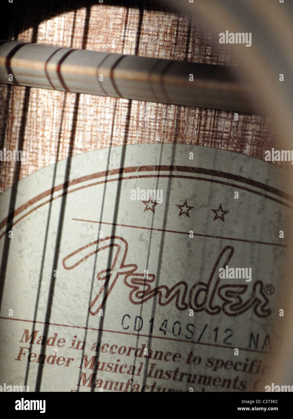 Fender Guitar body 12 string Stock Photo - Alamy