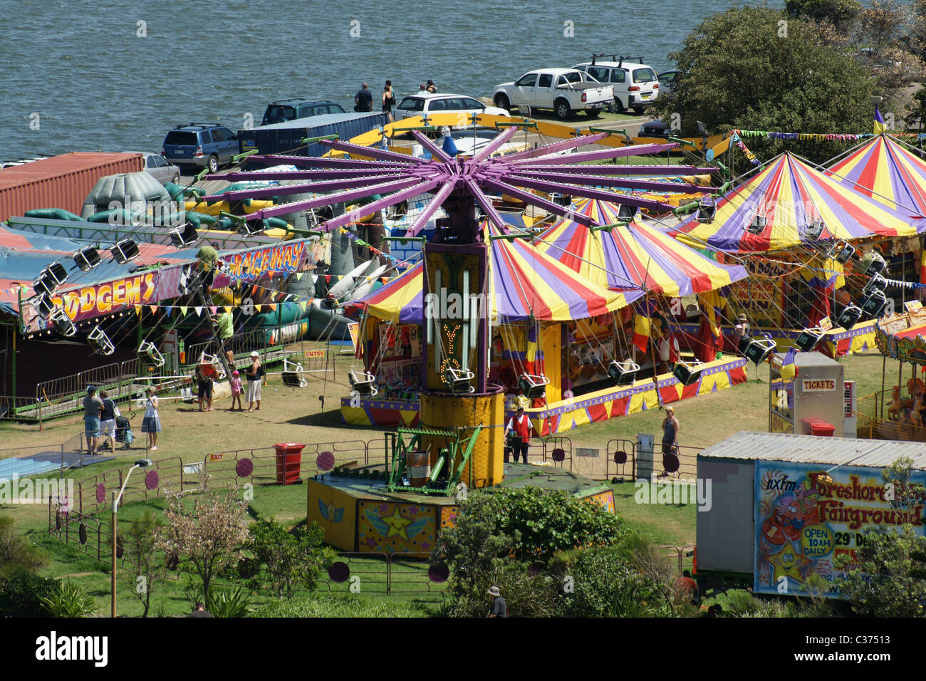 Seaside carnival in Newcastle Australia Stock Photo - Alamy