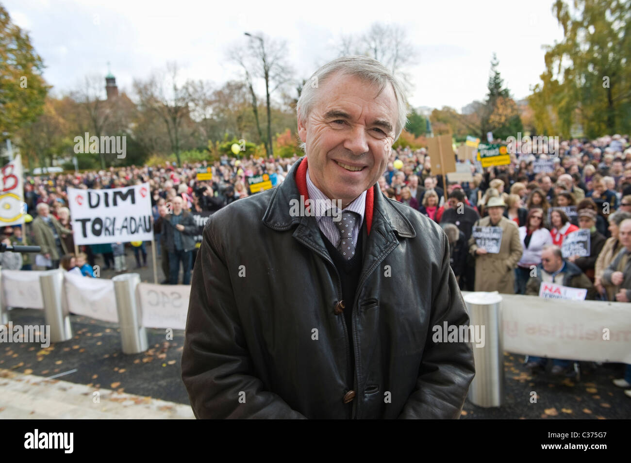 Welsh language politics activist man hi-res stock photography and ...