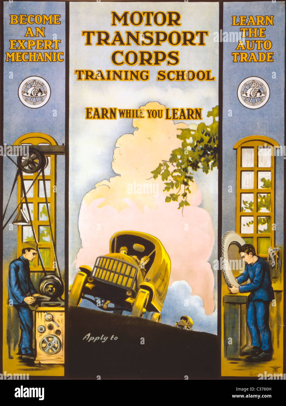 School poster hi-res stock photography and images - Alamy
