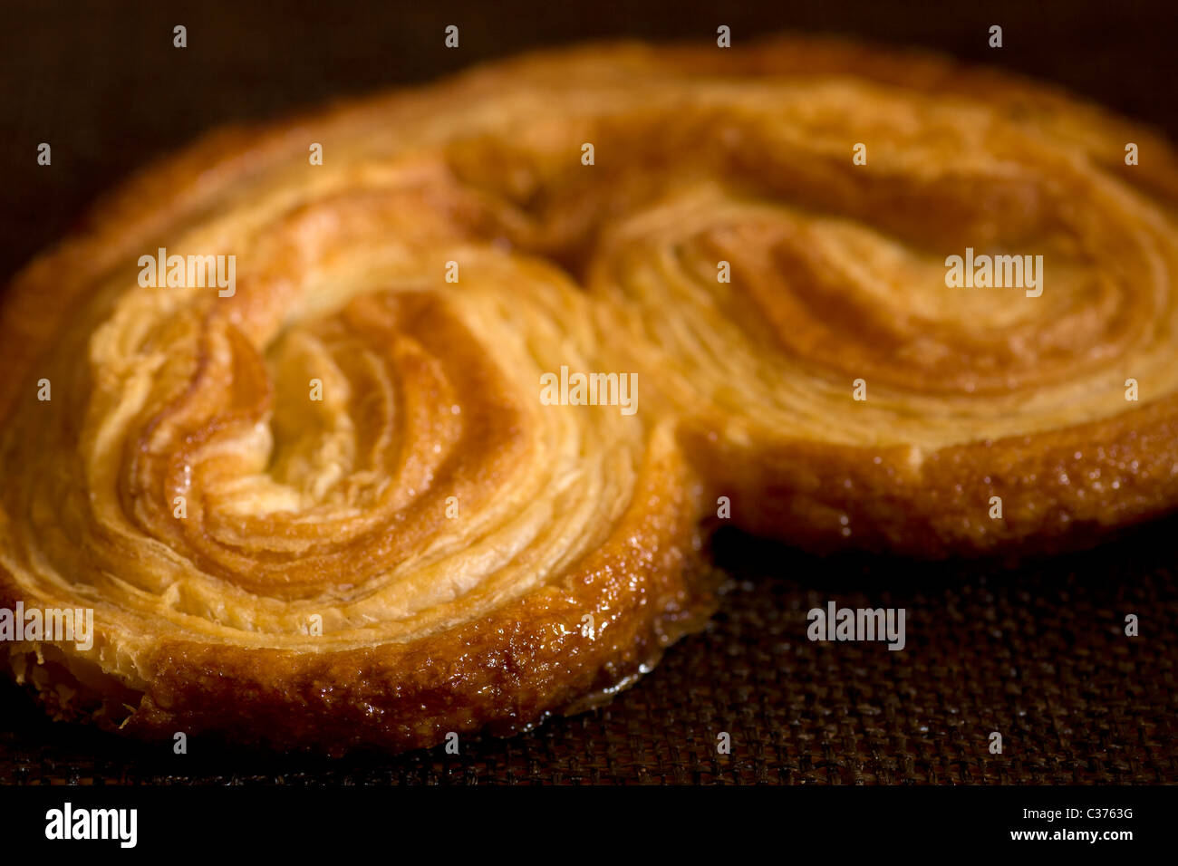 Palmier pastry, France Stock Photo - Alamy