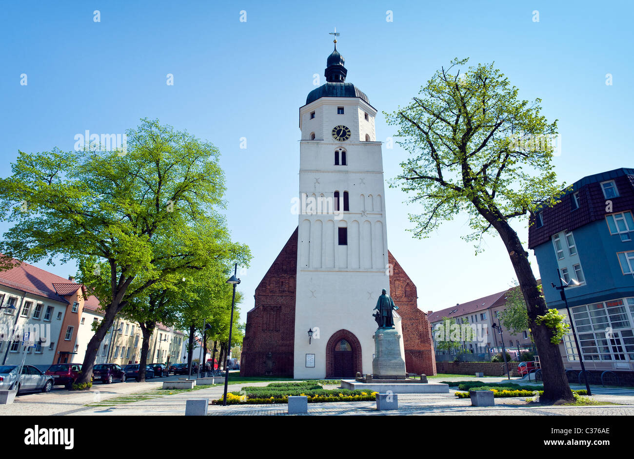Paul-Gerhardt Church, Luebben, Spreewald, Brandenburg, Germany Stock ...
