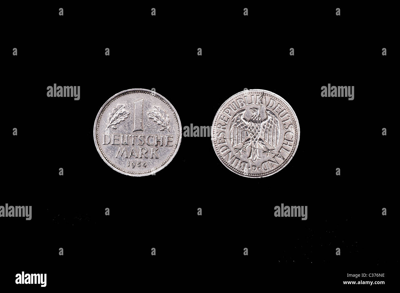 1 german mark hi-res stock photography and images - Alamy