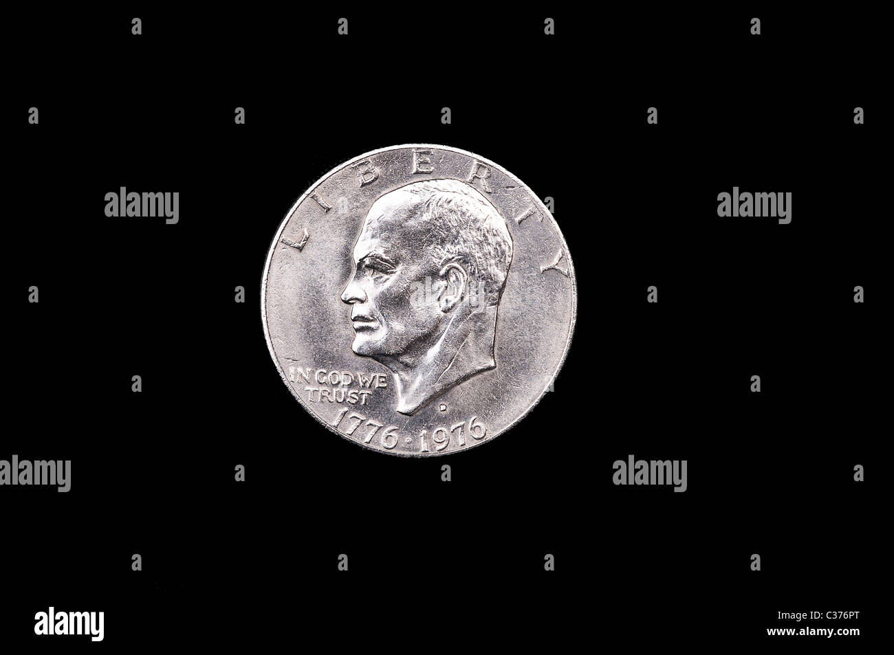 one U.S. dollar coin Stock Photo - Alamy