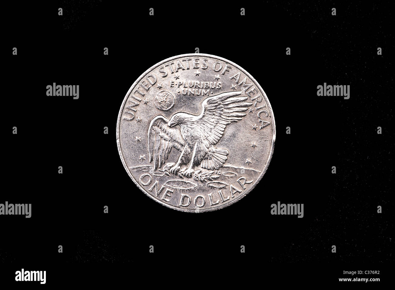 one U.S. dollar coin Stock Photo - Alamy