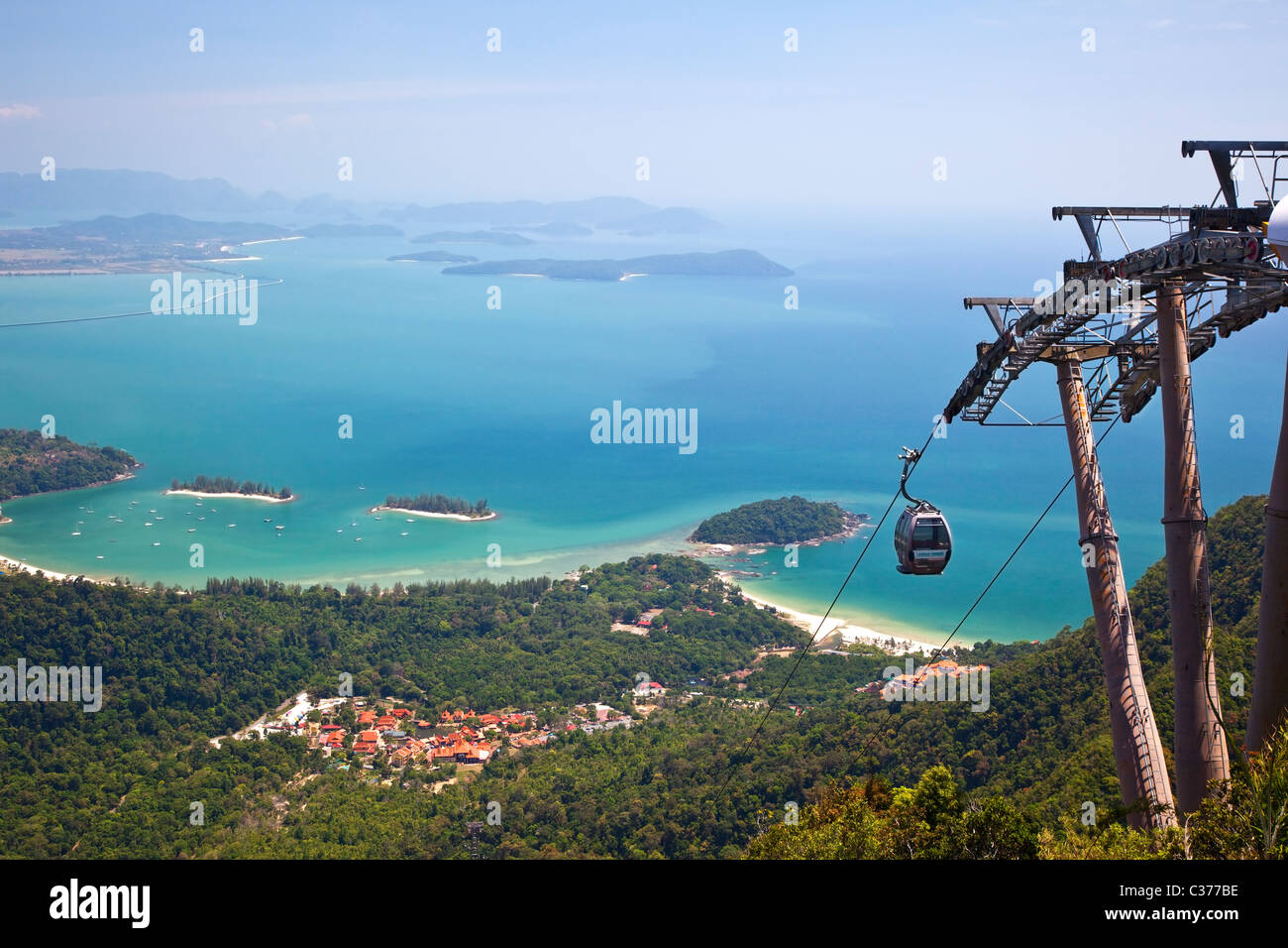 Langkawi Cable Car, Malaysia Stock Photo - Alamy