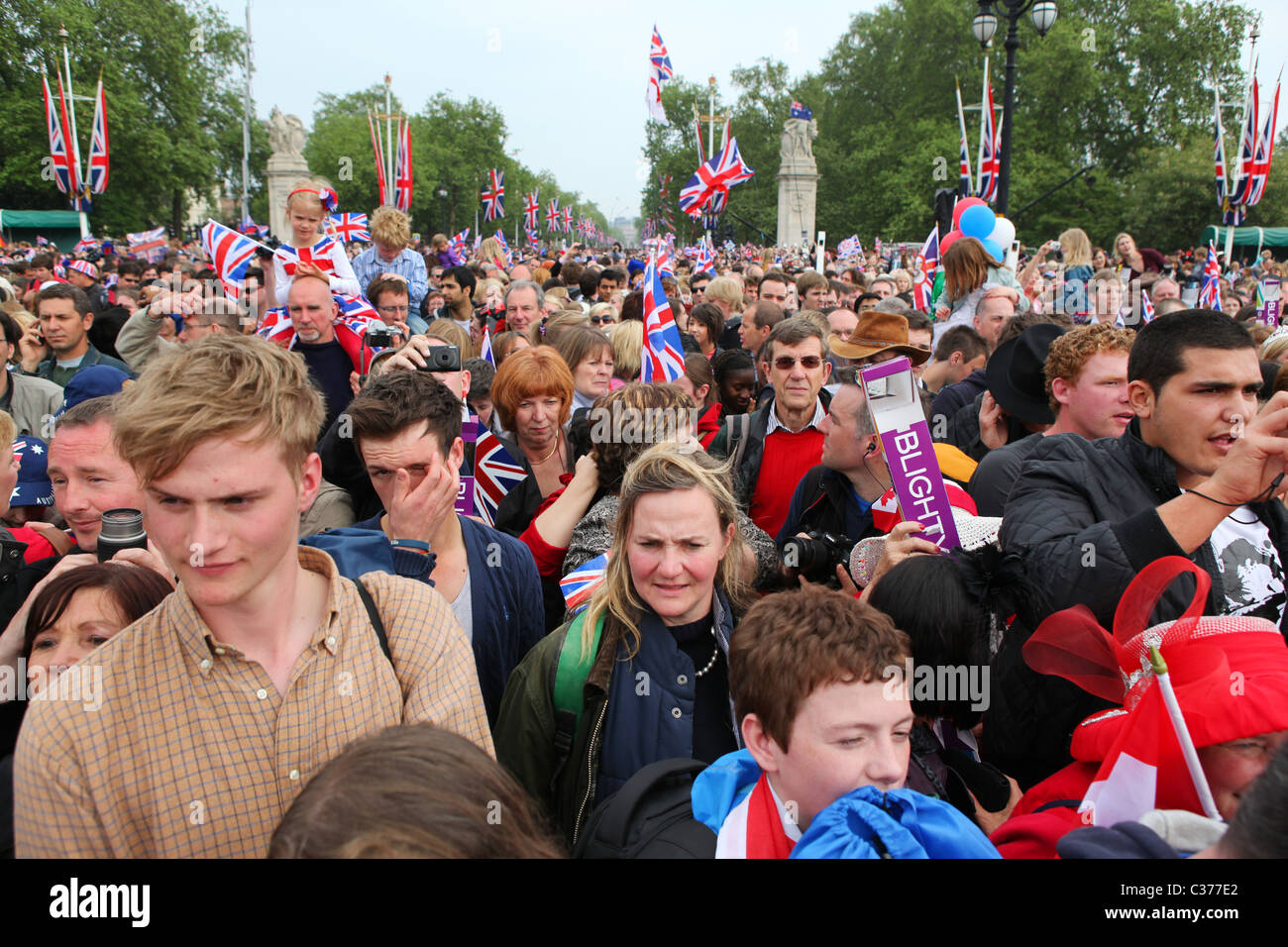 Prince william party at the palace hi-res stock photography and images ...