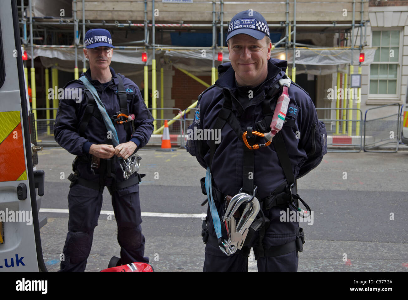 Policeman smiling hi-res stock photography and images - Alamy