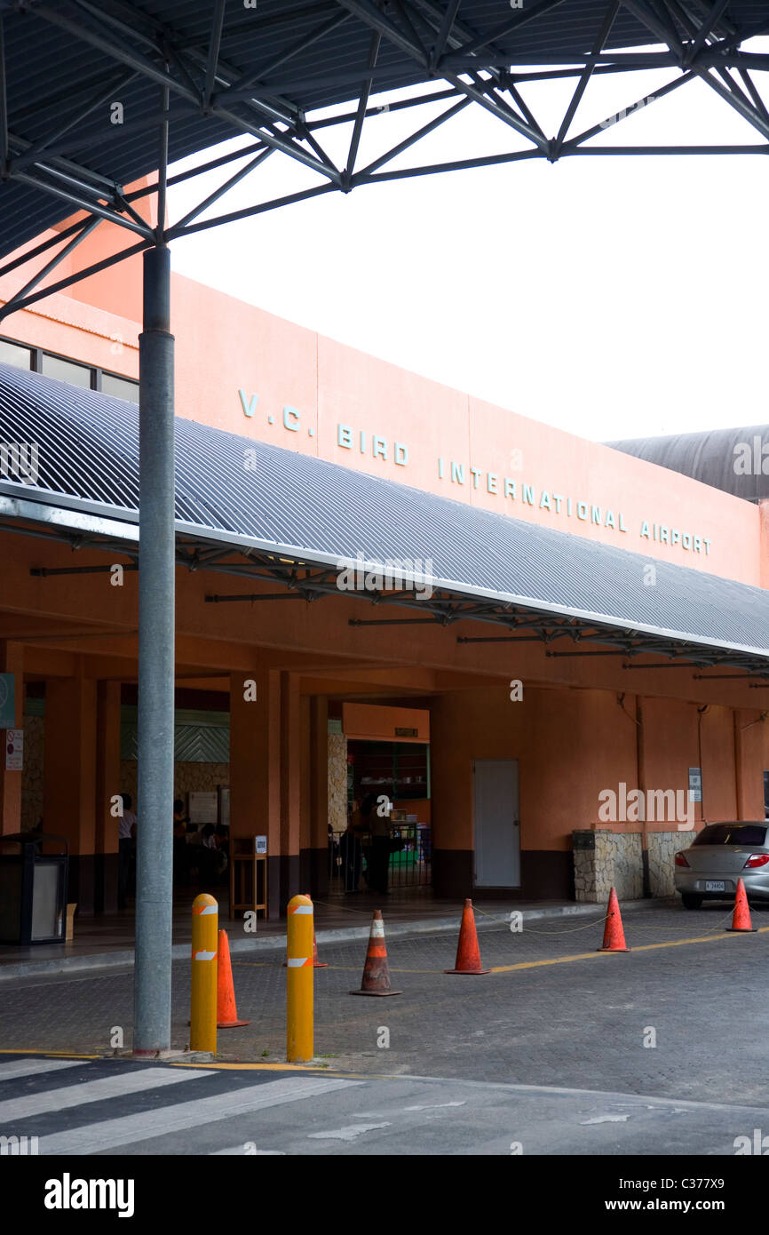 V.C.Bird International Airport in Antigua Stock Photo - Alamy