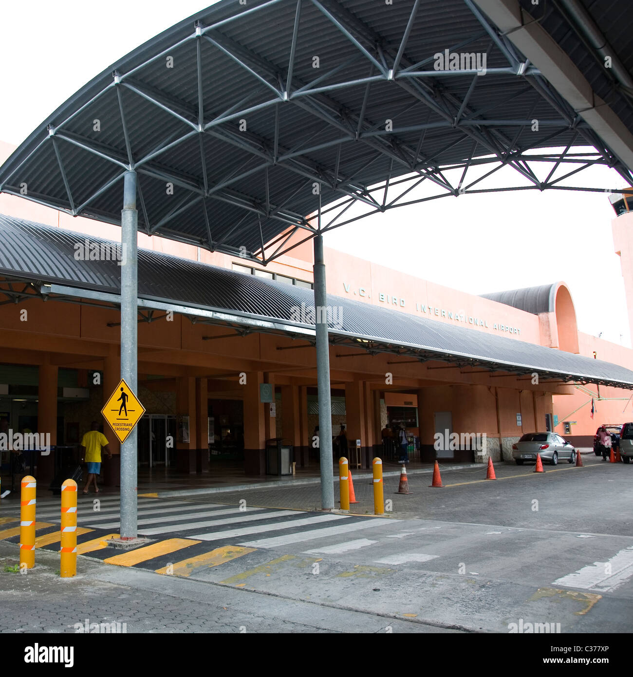 V.C.Bird International Airport in Antigua Stock Photo - Alamy