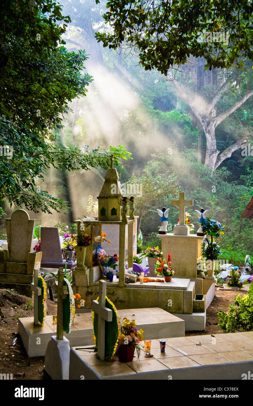 cemetery in mexico Stock Photo - Alamy