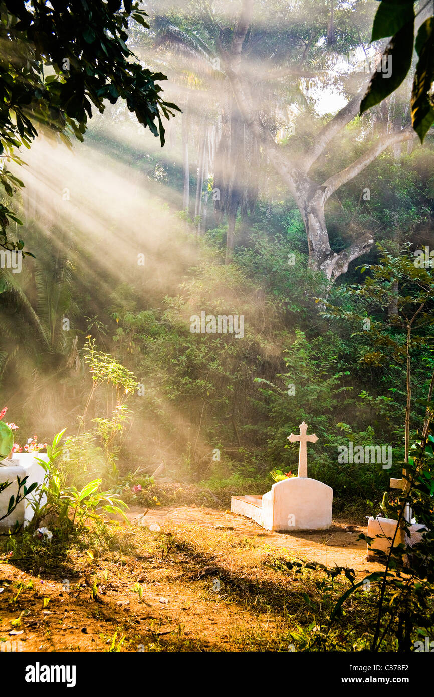 cemetery in mexico Stock Photo - Alamy