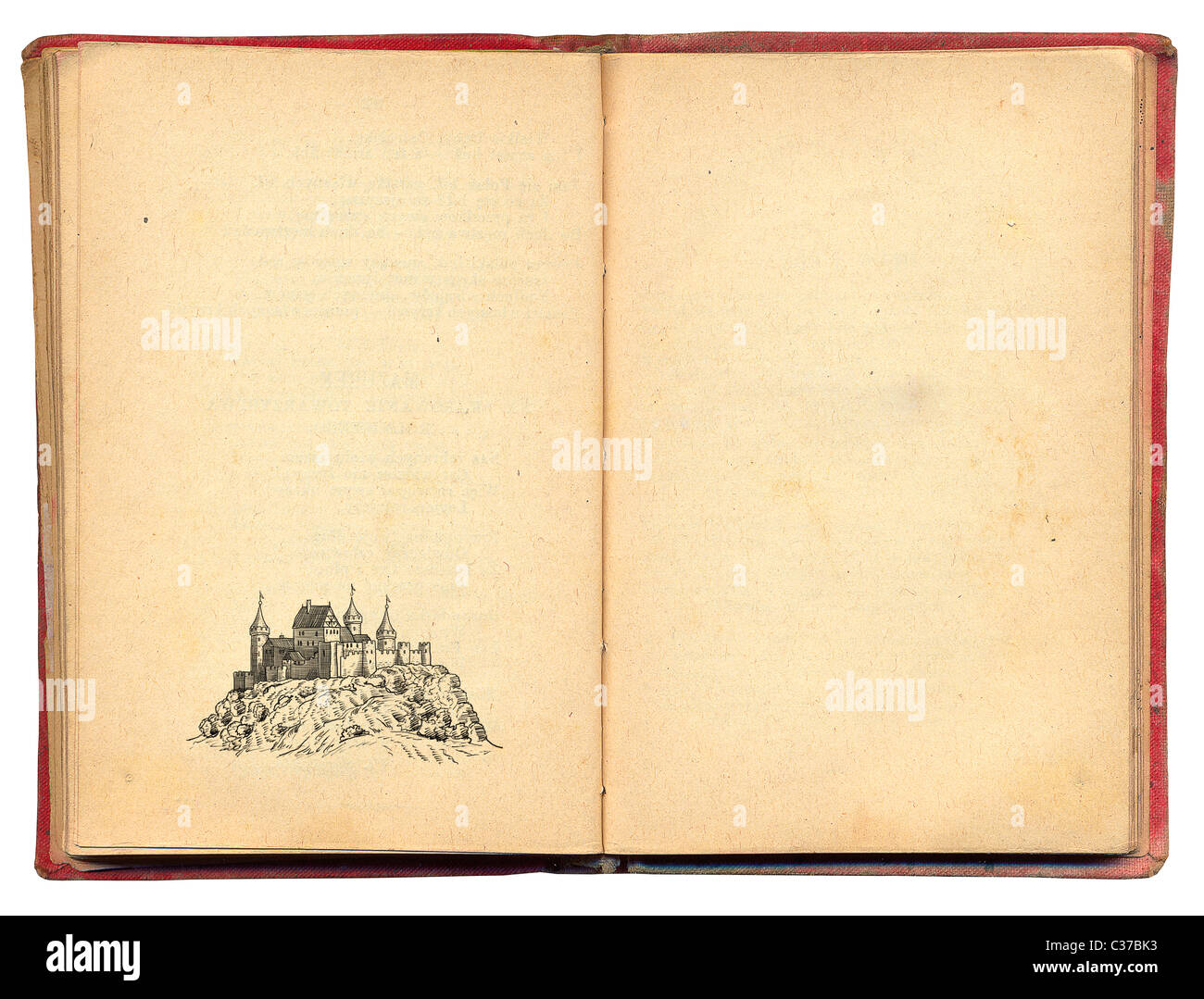 Mysterious old castle Cut Out Stock Images & Pictures - Alamy