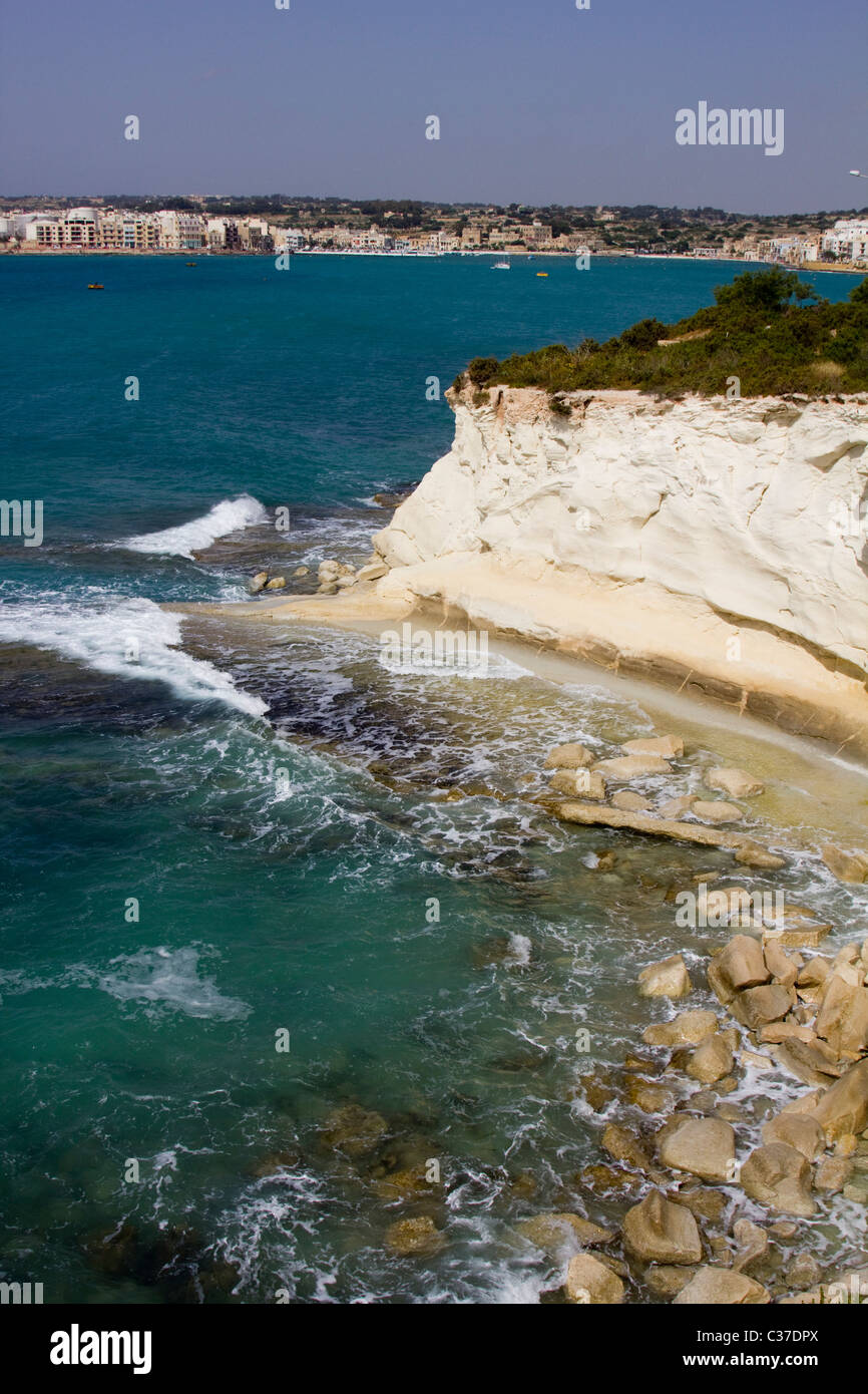 Birzebbugia pretty bay isle of malta Stock Photo - Alamy