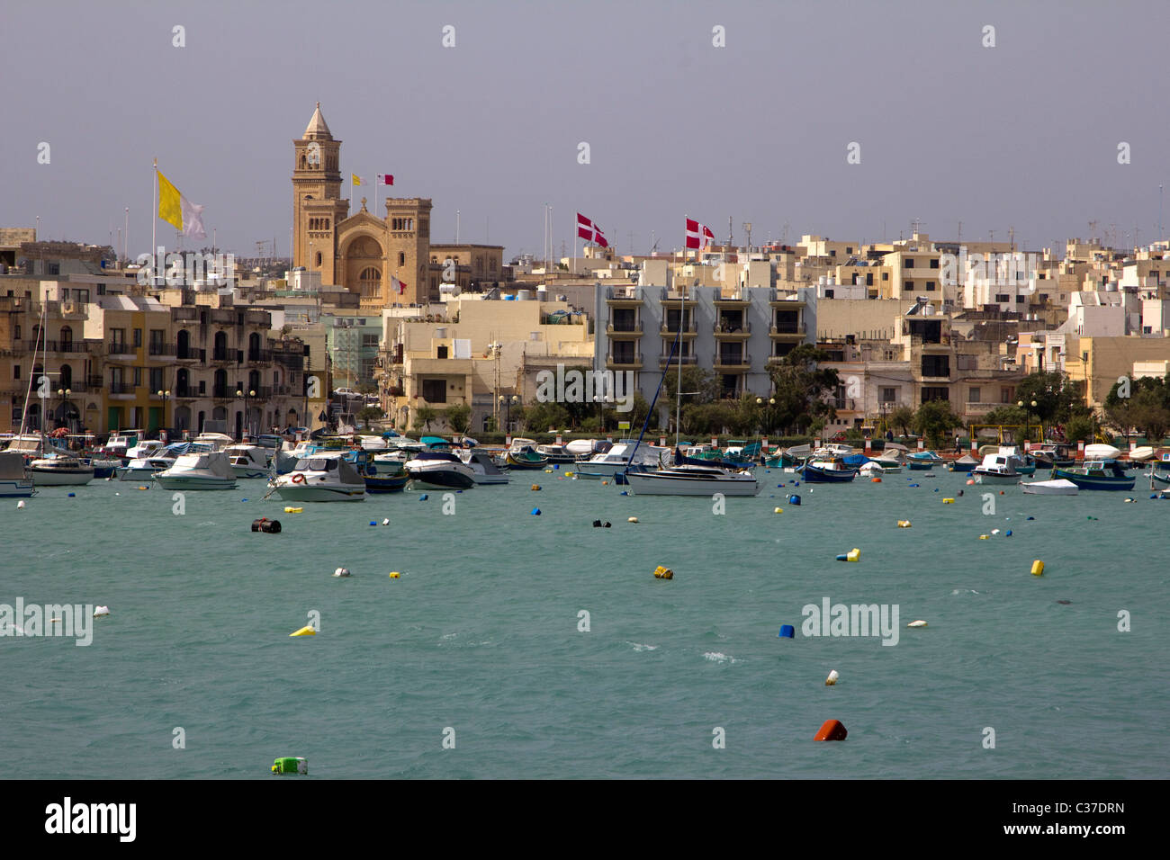 Birzebbugia pretty bay isle of malta Stock Photo - Alamy