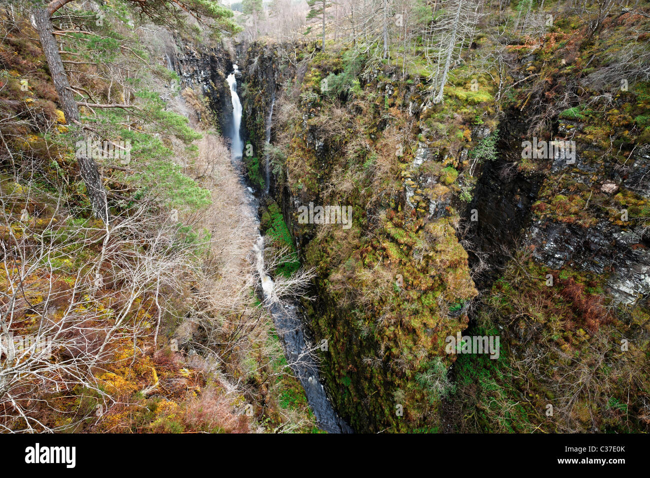 Corrieshalloch Gorge and the Falls of Measach, near Ullapool, Ross and ...
