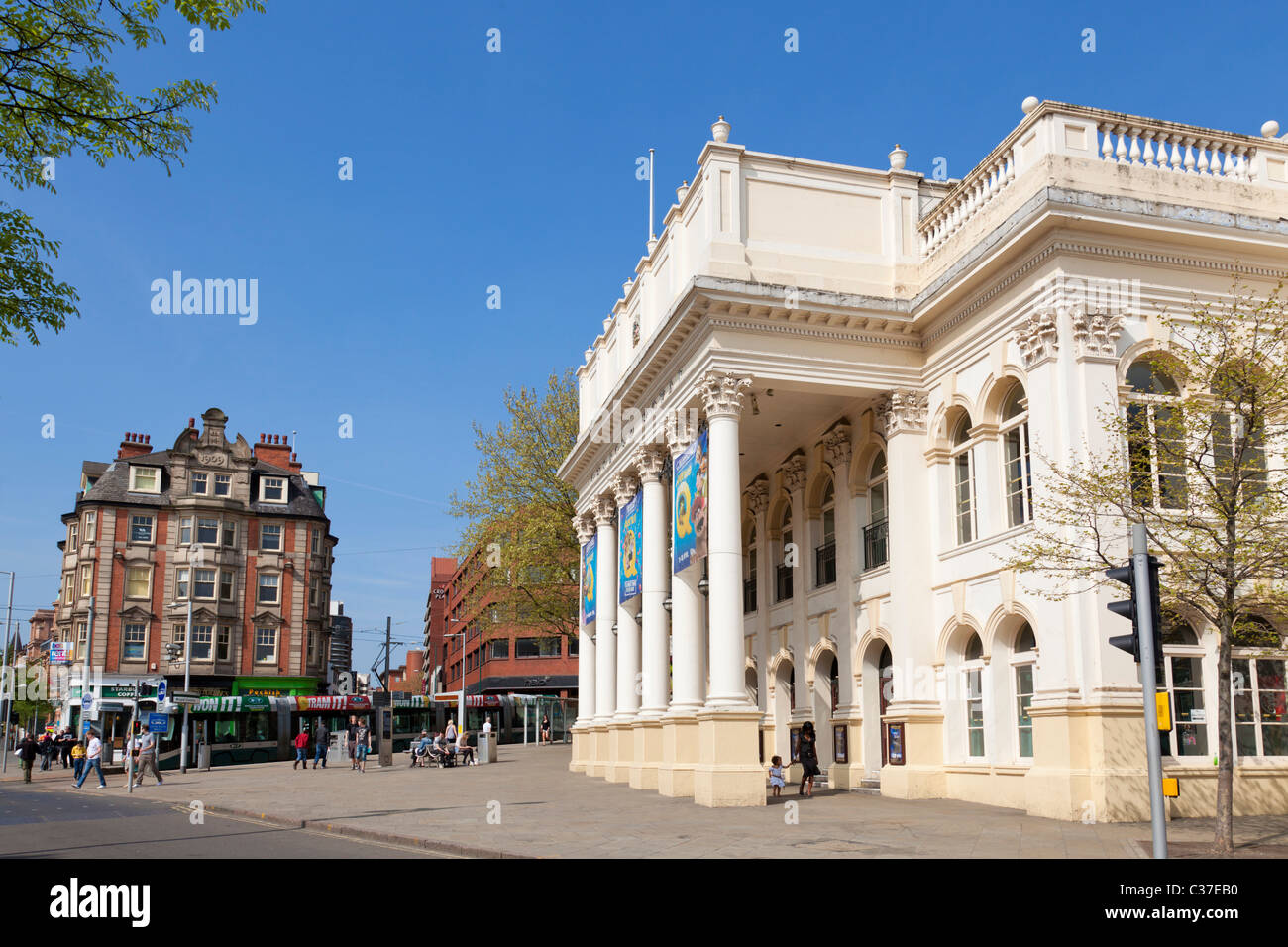 The Theatre Royal Theatre Square Nottingham city centre Nottinghamshire ...