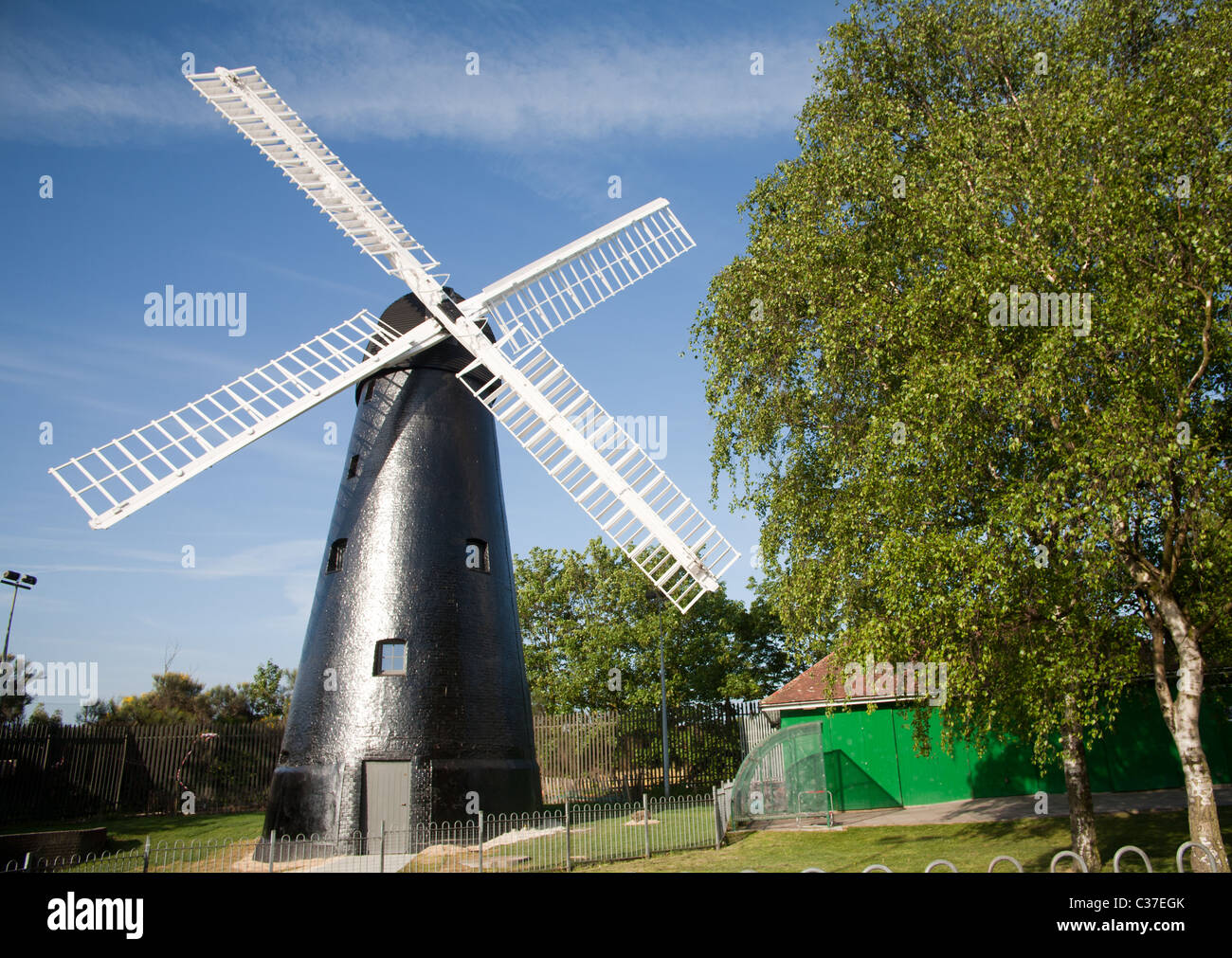 Brixton Ashby Mill built in 1816 South London Stock Photo - Alamy