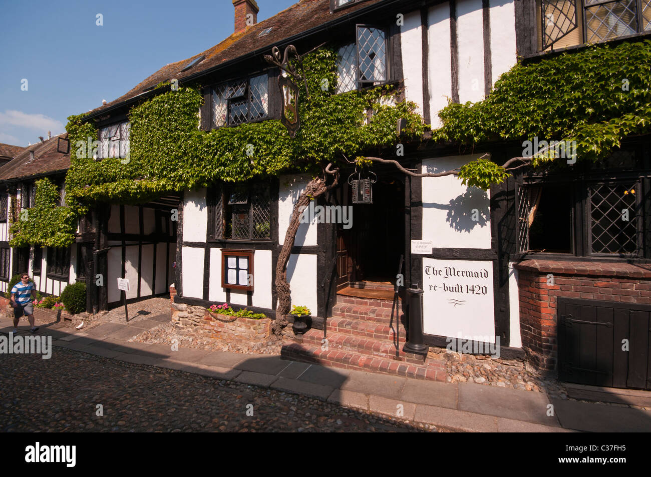 Rye sussex tudor houses hi-res stock photography and images - Alamy