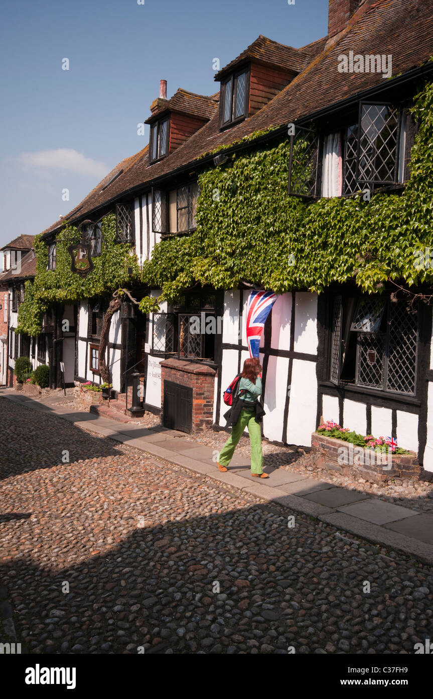 The Mermaid Inn Mermaid Street Rye East Sussex England Stock Photo - Alamy